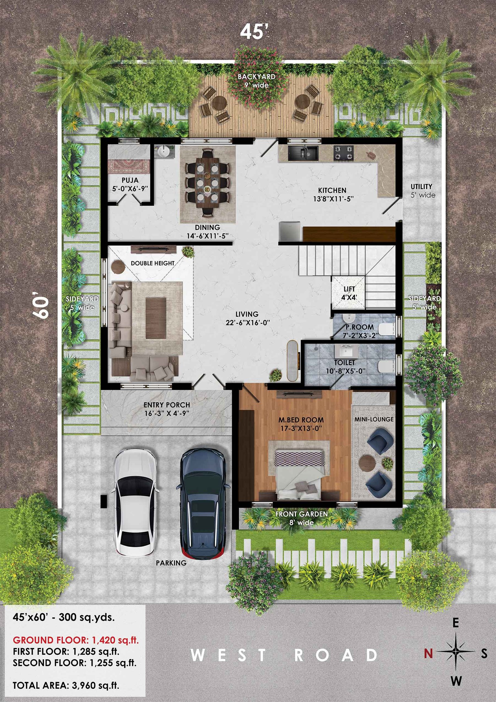 Iqon West | Triplex Villas | Mokila, Shankarpally